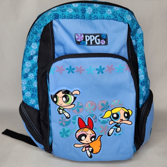 Cartoon Network | Bags | Vintage Powerpuff Girls Full Size Backpack Y2k ...